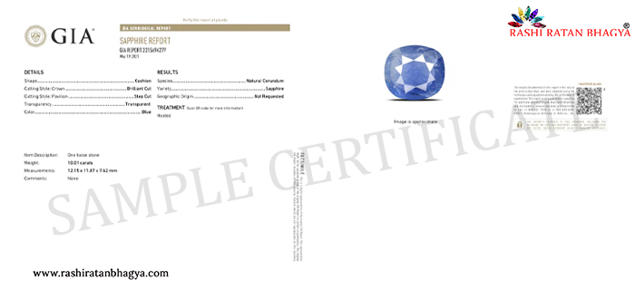 The Ultimate Guide for Gemstone Certifications |Rashi Ratan Bhagya